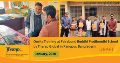 Onsite Training at Pairabond Buddhi Protibondhi School by Therap Global in Rangpur, Bangladesh ...
