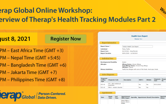 Therap Electronic Documentation for Intellectual and Developmental Disabilities Service Providers