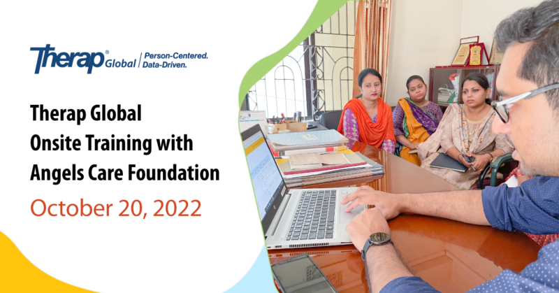 Therap Global Onsite Training with Angels Care Foundation - Online ...