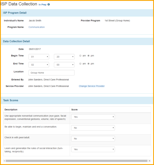 ISP Data Collection - Therap Global