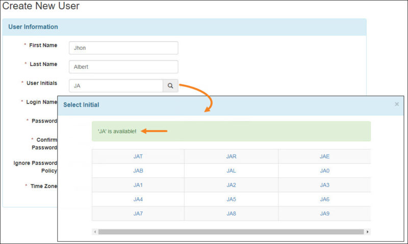 Create New User - Therap Global