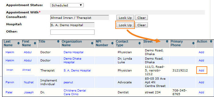 hospital lookup - Therap Global