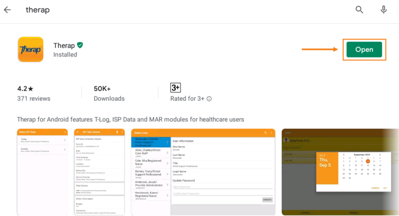 Install Therap Mobile App on Android Devices - Therap Global