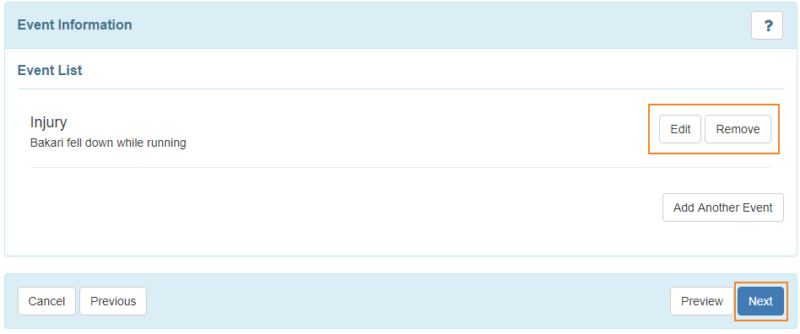 Create General Event Reports (GER) - Therap Global