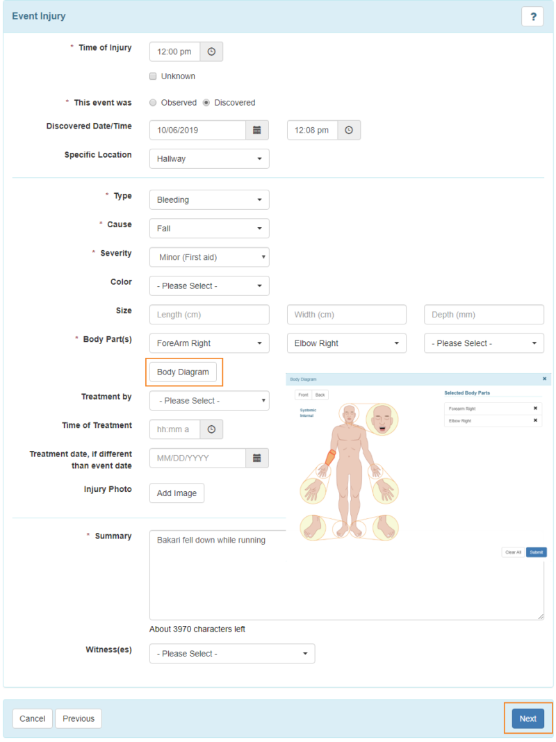 Create General Event Reports (GER) - Therap Global