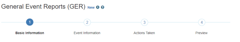 Create General Event Reports (GER) - Therap Global