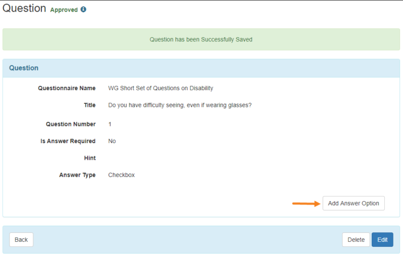 Create Questionnaire - Therap Global
