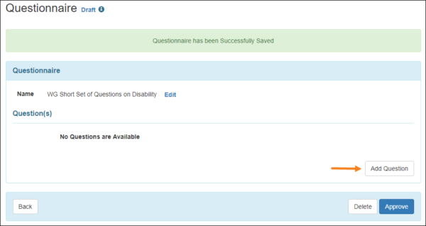 Create Questionnaire - Therap Global