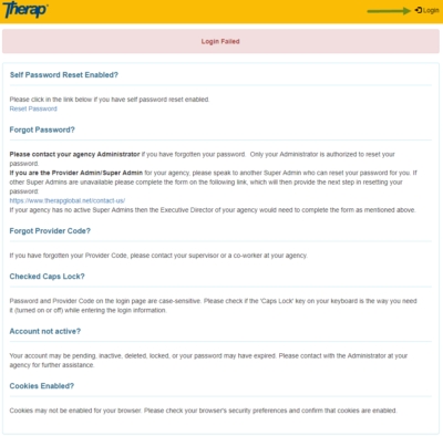 Login to Therap - Therap Global