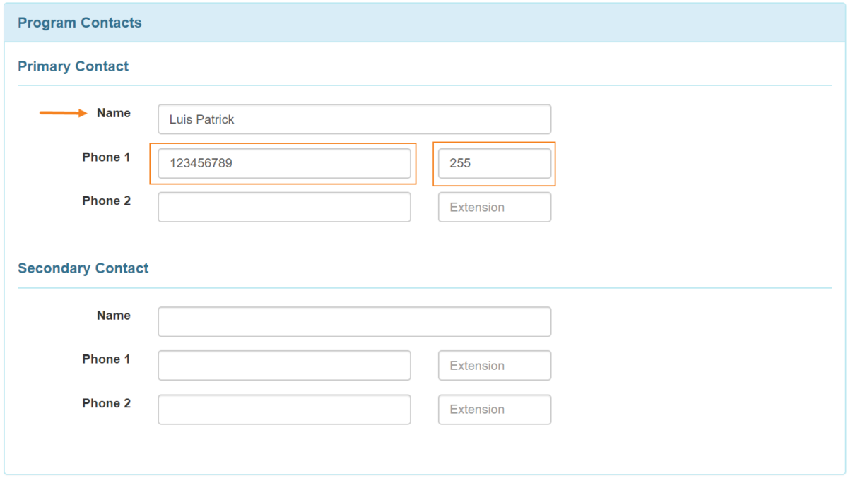 Create New Program - Therap Global