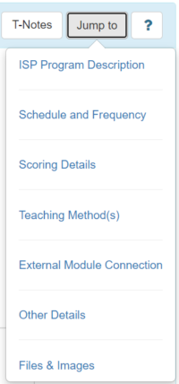 Create ISP Program - Therap Global