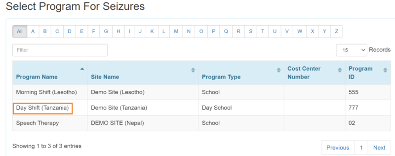 Enter Seizures - Therap Global