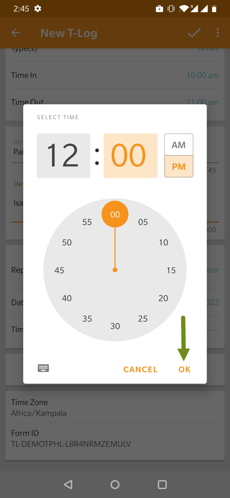 Enter T-Log in Therap Mobile App - Therap Global