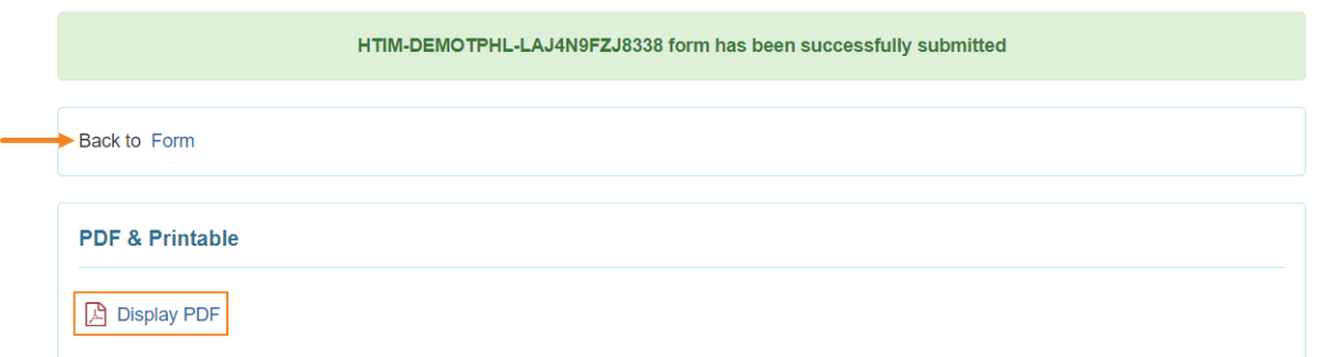 successfully submit - Therap Global