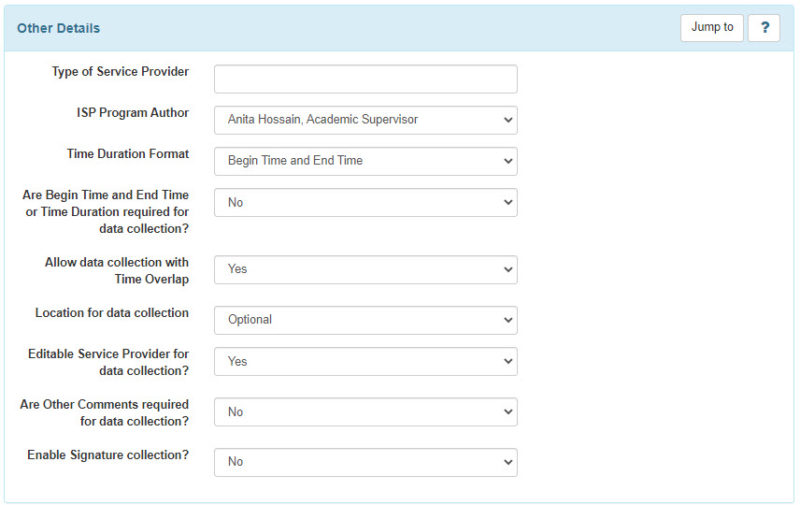 Create ISP Program - Therap Global