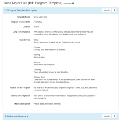 Applying ISP Template - Therap Global