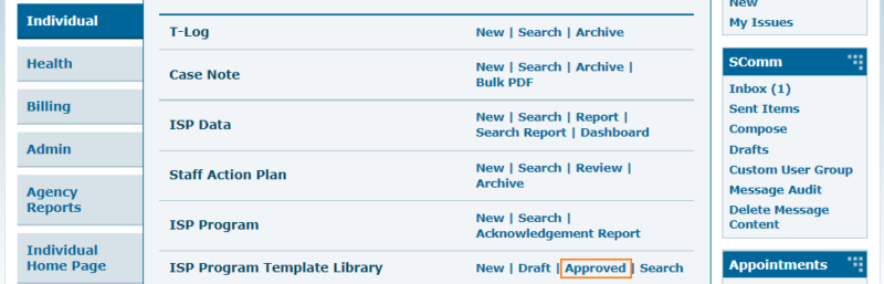 Applying ISP Template - Therap Global