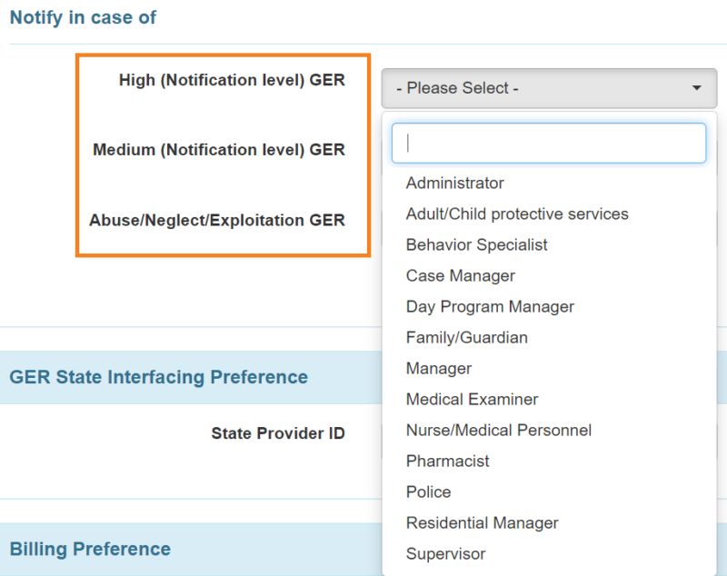 Provider Preference - Therap Global