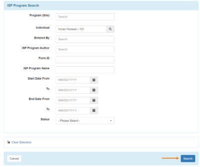 Copy ISP Program - Therap Global