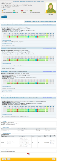 Record MAR Data - Therap Global