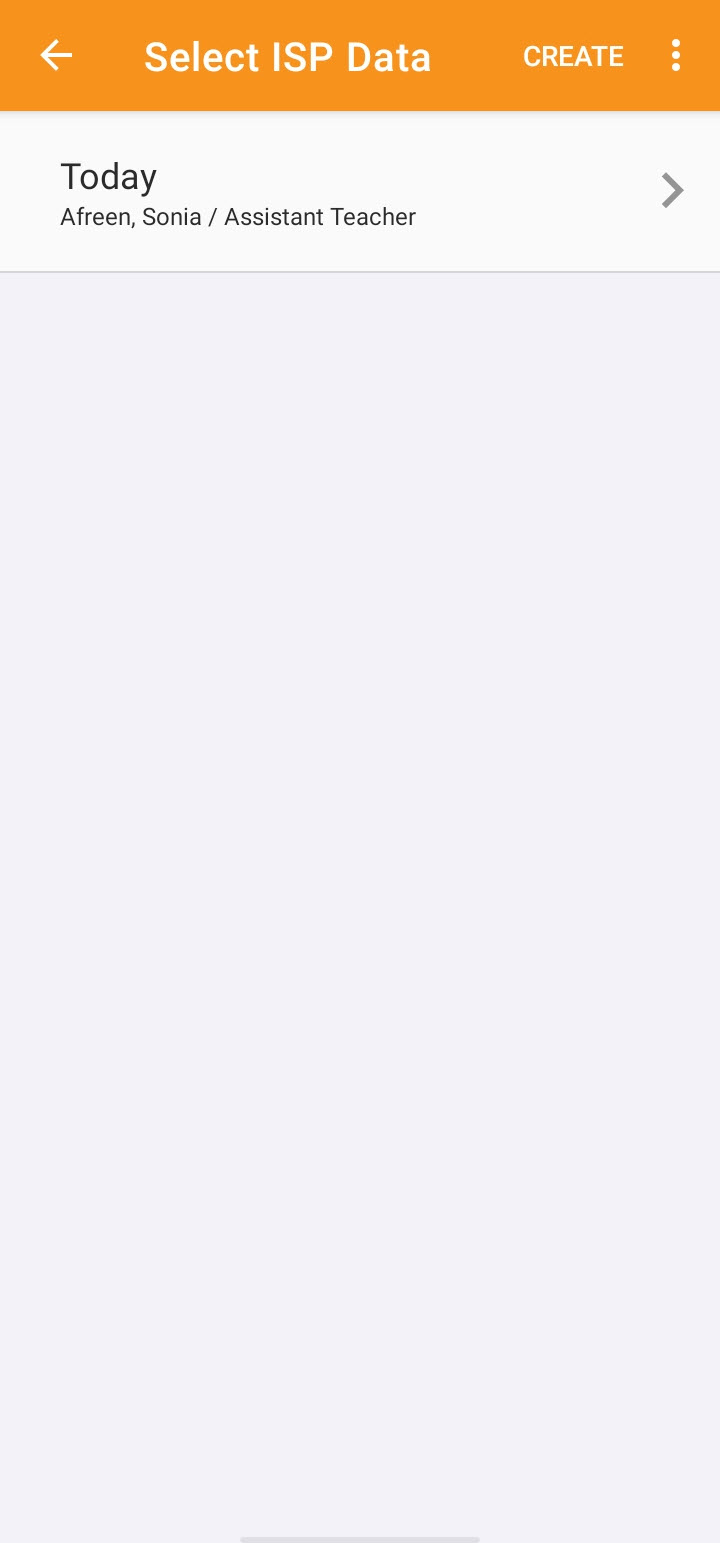 Enter ISP Data in Mobile App - Therap Global