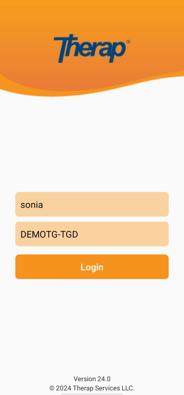 View and Acknowledge T-Log from Therap Mobile App - Therap Global