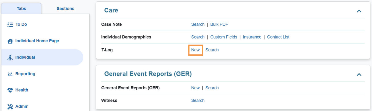 T-Log New - Therap Global